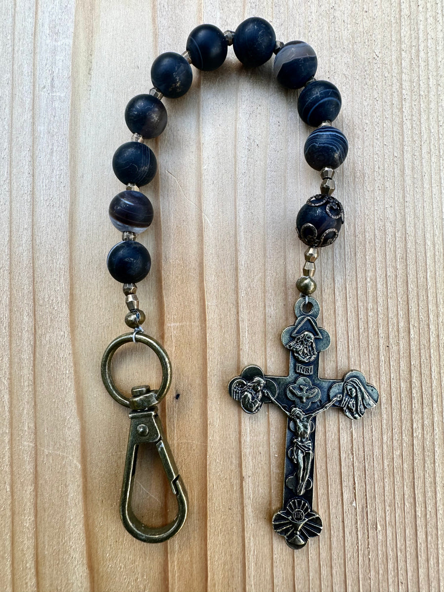 Black Wire Decade Rosary – Mission Rosaries